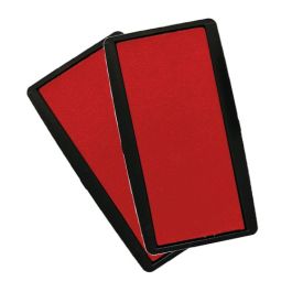 Spare Pad - brave red - 2 pieces