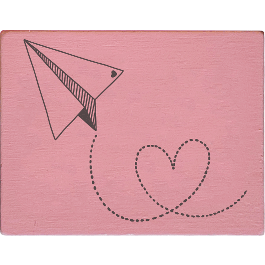May & Berry Stamp - Paper Plane