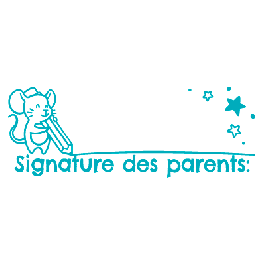 NIO School - Signature des parents - fresh mint